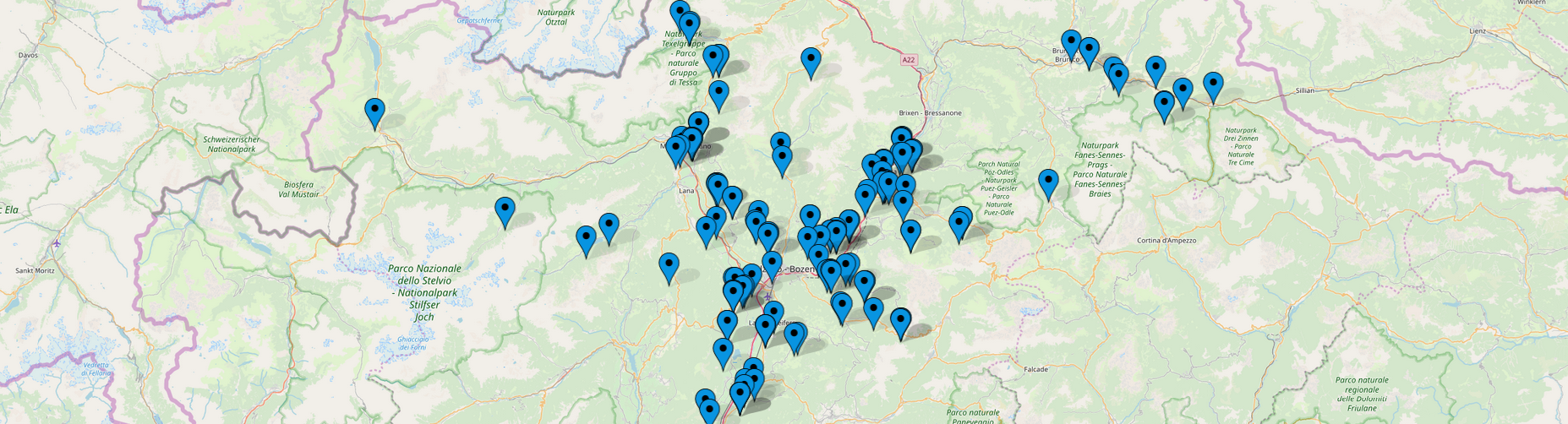 Famulus im Einsatz! Schau auf der Karte wo Famulus bereits überall ...